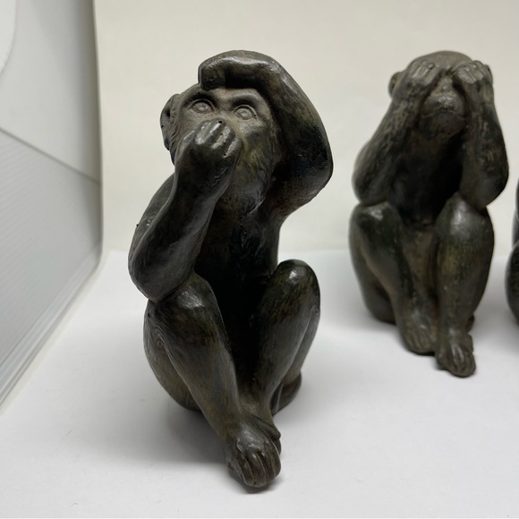 San Pacific International | Art | Vintage Spi 3 Monkeys Hear No Evil ...